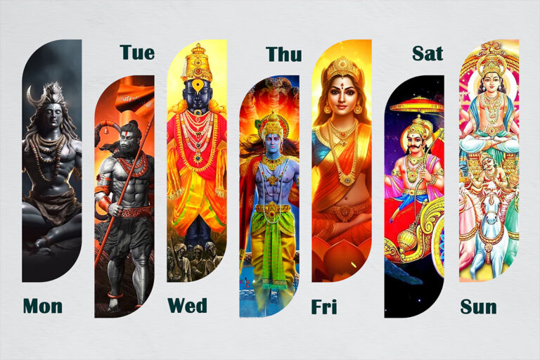 Which God to Worship on Which Day of Week