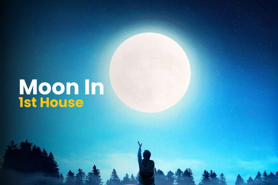 The Effects Of Moon In 1st House For Zodiac Signs - InstaAstro