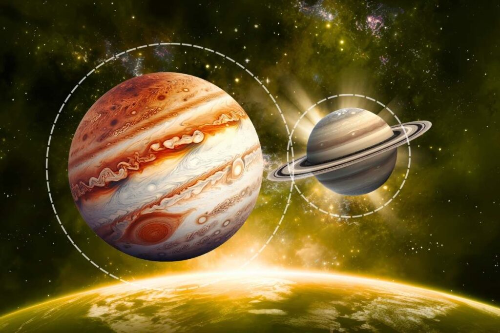 Jupiter Saturn Conjunction In Different Houses Of Astrology