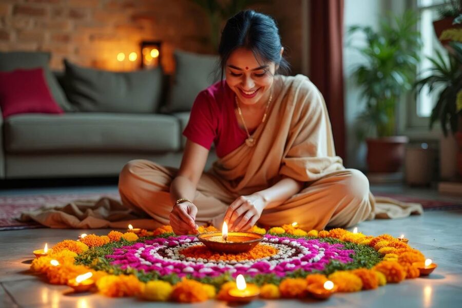 Vastu Tips for Rangoli/Kolam: Significance and Benefits - InstaAstro