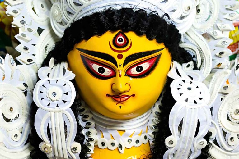 The Spider On Maa Durga's Bindi: Meaning & Significance